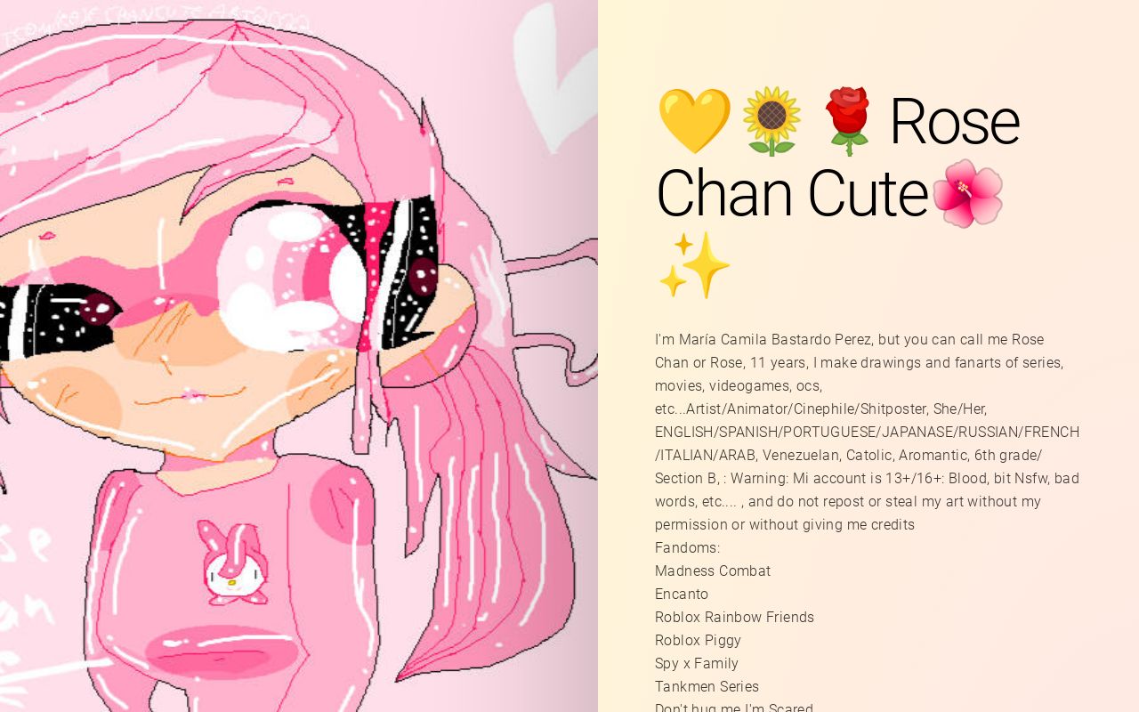 💛🌻🌹Rose Chan Cute🌺